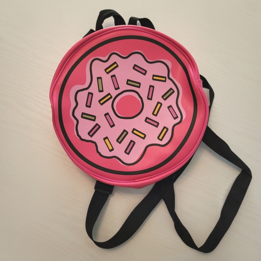 Barbie Pink Donut Backpack With Sprinkles - Gem